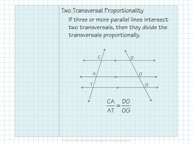 Obj. 36 Similar Triangle Properties | PPT