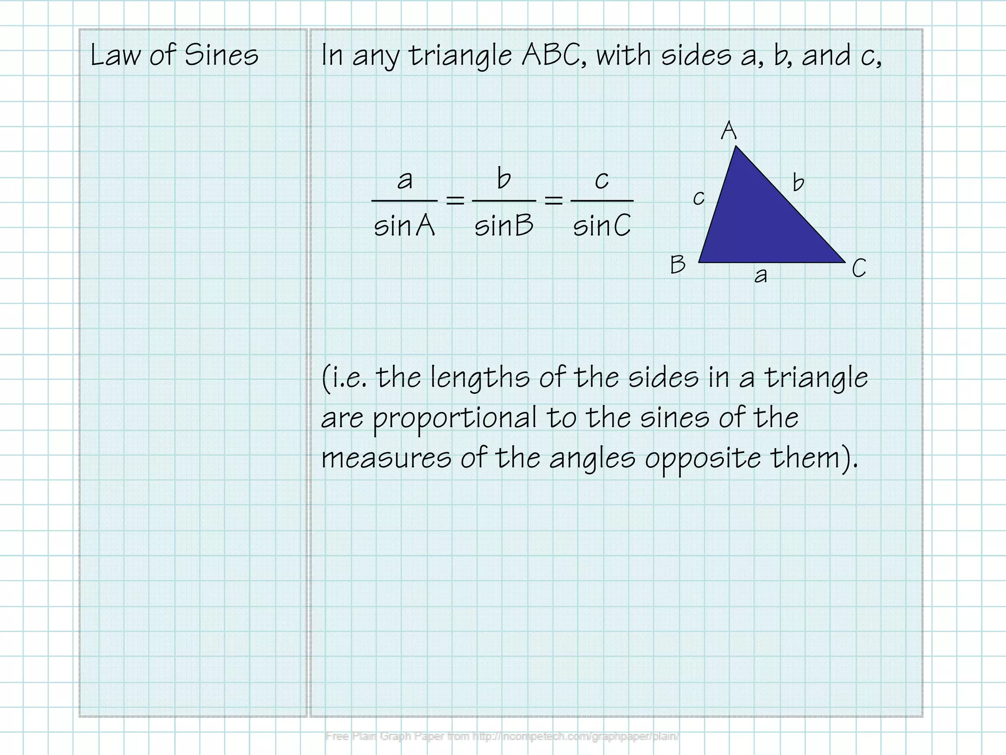 Obj. 43 Laws of Sines and Cosines | PDF | Physics | Science