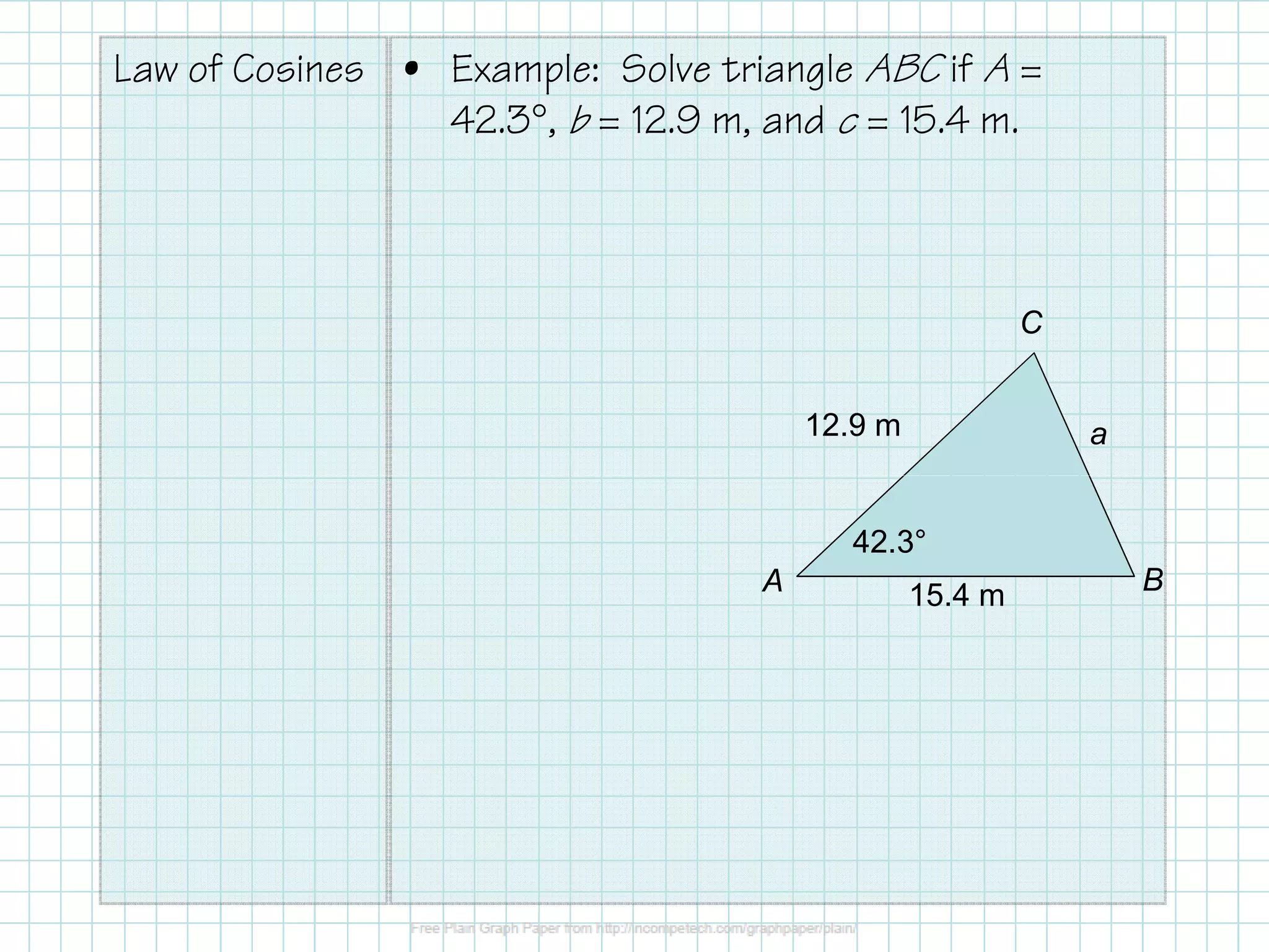 Obj. 43 Laws of Sines and Cosines | PDF | Physics | Science