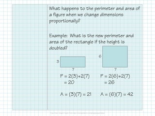 Obj. 47 Effects of Changing Dimensions | PPT