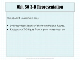 Obj. 50 3-D Representation | PDF | 3-D Graphics | Computer Software and ...