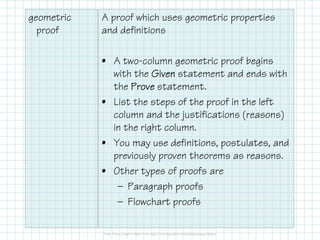 Obj. 10 Geometric Proof | PPT