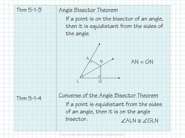 Obj. 20 Perpendicular and Angle Bisectors | PDF