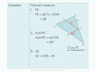 Obj. 21 Medians, Altitudes, and Midsegments | PPT