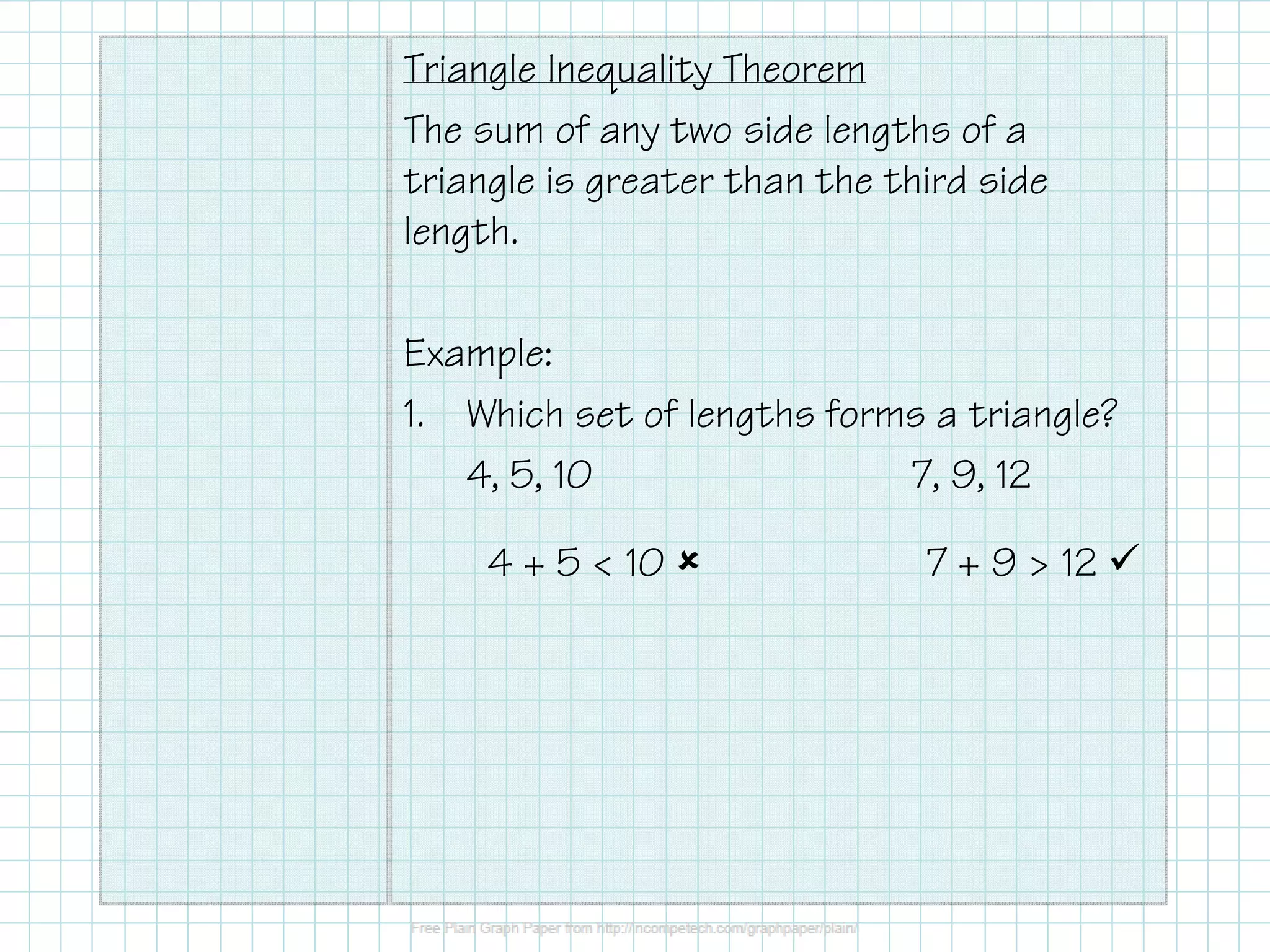 Obj. 22 Triangle Inequalities | PPT