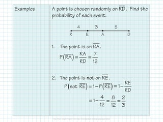 Obj. 41 Geometric Probability | PPT