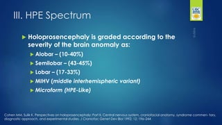 Holoprosencephaly | PPTX
