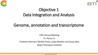 Updates on the ACP v3 genome and annotation from USDA NIFA project ...