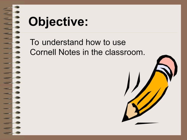 OBJ 3 - Students Cornell Notes history of notes.ppt