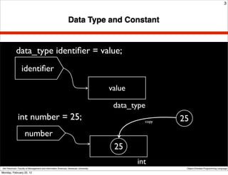 OOP Chapter 4: Data Type and Expressions | PDF | Programming Languages | Computing