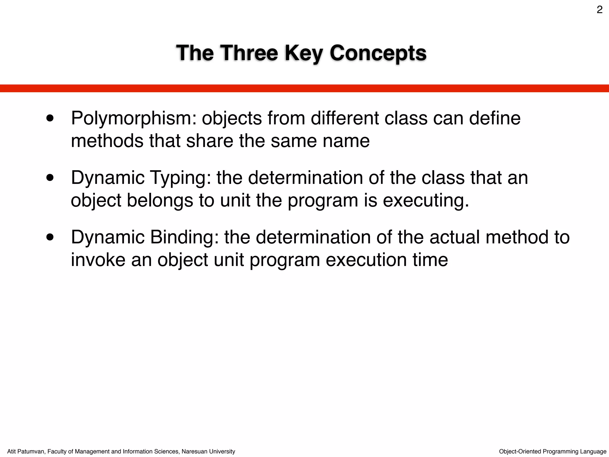 Chapter 9 Polymorphism Dynamic Typing And Dynamic Binding Pdf Programming Languages
