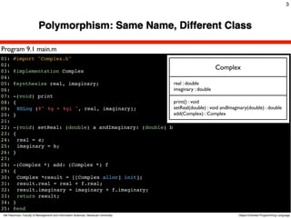 Chapter 9 : Polymorphism, Dynamic Typing, and Dynamic Binding | PDF | Programming Languages ...