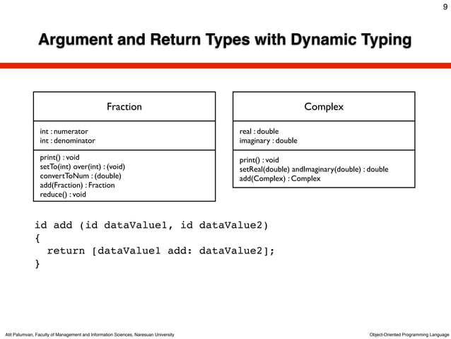 Chapter 9 Polymorphism Dynamic Typing And Dynamic Binding Pdf Programming Languages