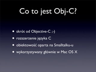 Objective C | PPT