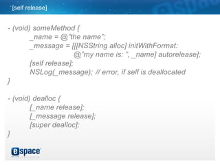 Objective C Memory Management | PPT
