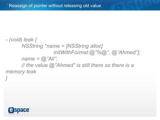 Objective C Memory Management | PPT