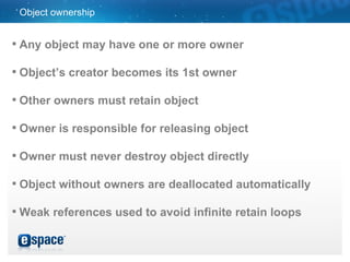Objective C Memory Management | PPT