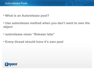 Objective C Memory Management | PPT