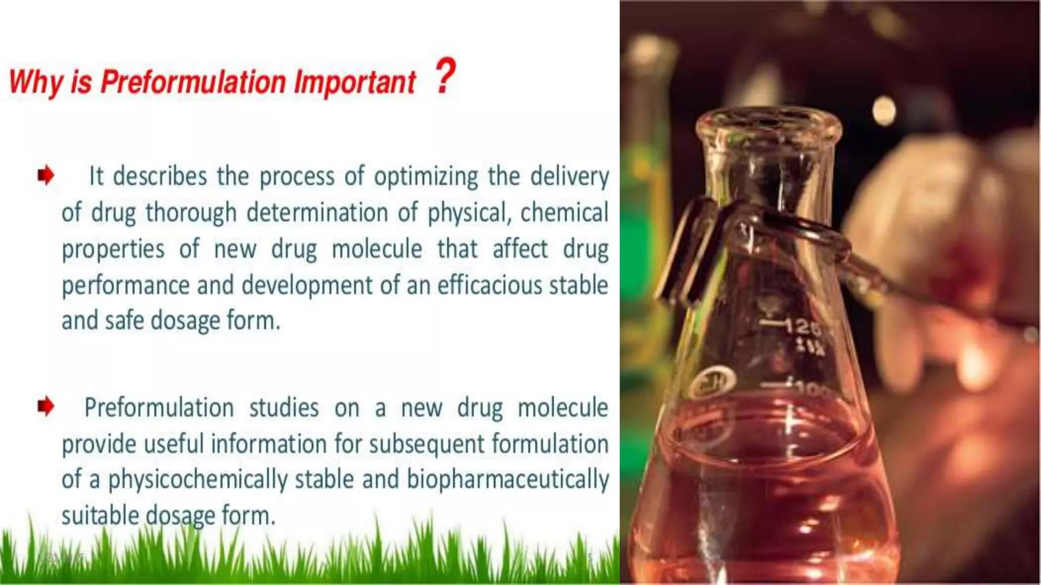 Objectives of Preformulation | PPTX