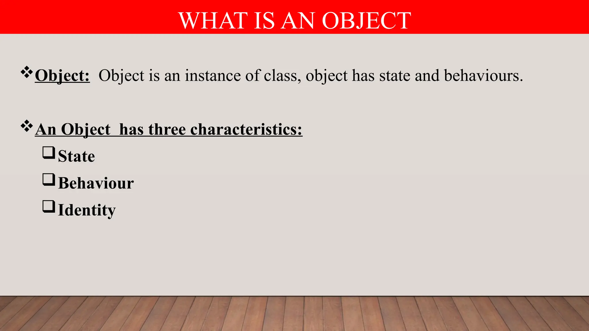 What is an object and class in java .pptx