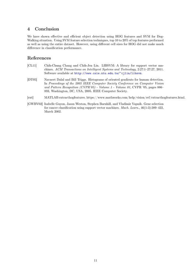 Object Detection Using Hog Features For Visual Situation Recognition Pdf
