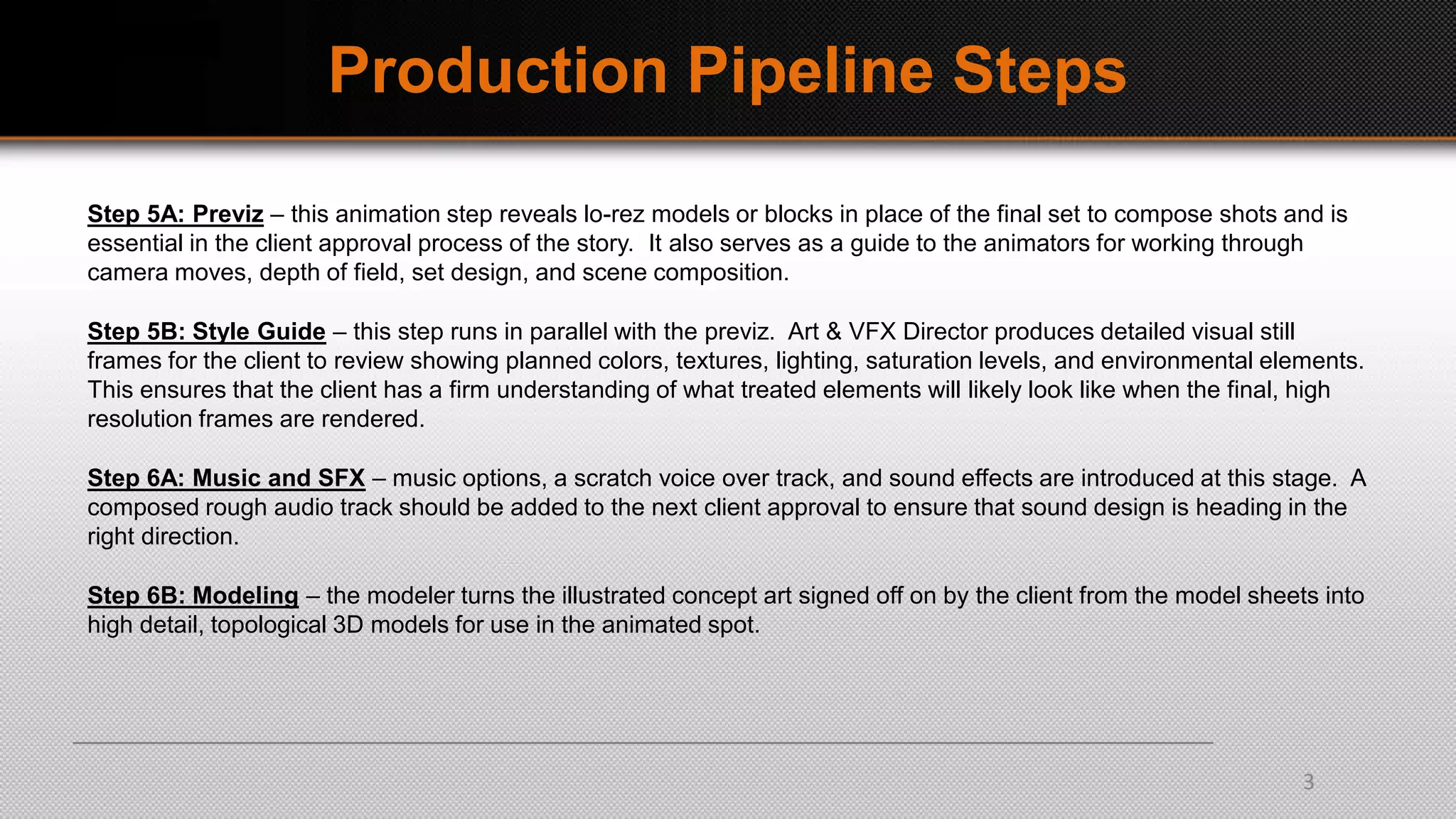 Object Oriented 3d Animation Pipeline Pptx Computer Animation 0621