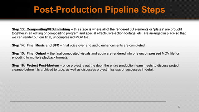 Object Oriented 3D Animation Pipeline | PPTX | Computer Animation ...