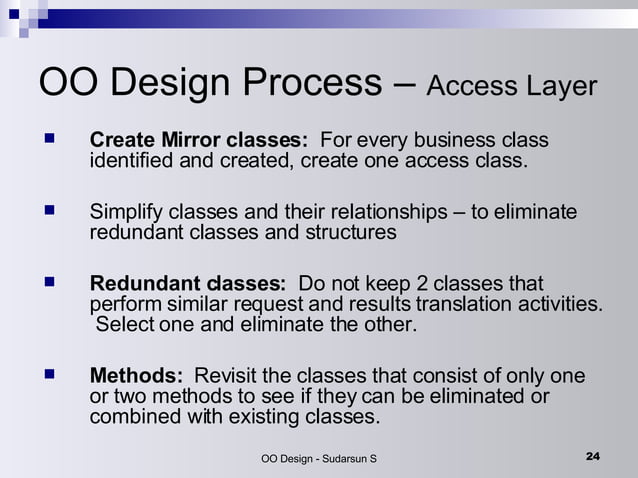 Object Oriented Design | PPT
