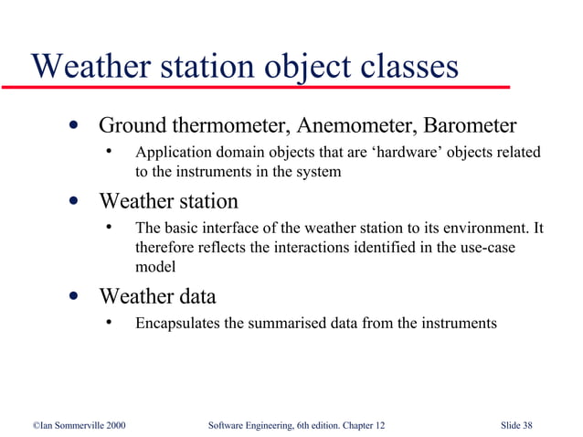 Object Oriented Design in Software Engineering SE12 | PPT