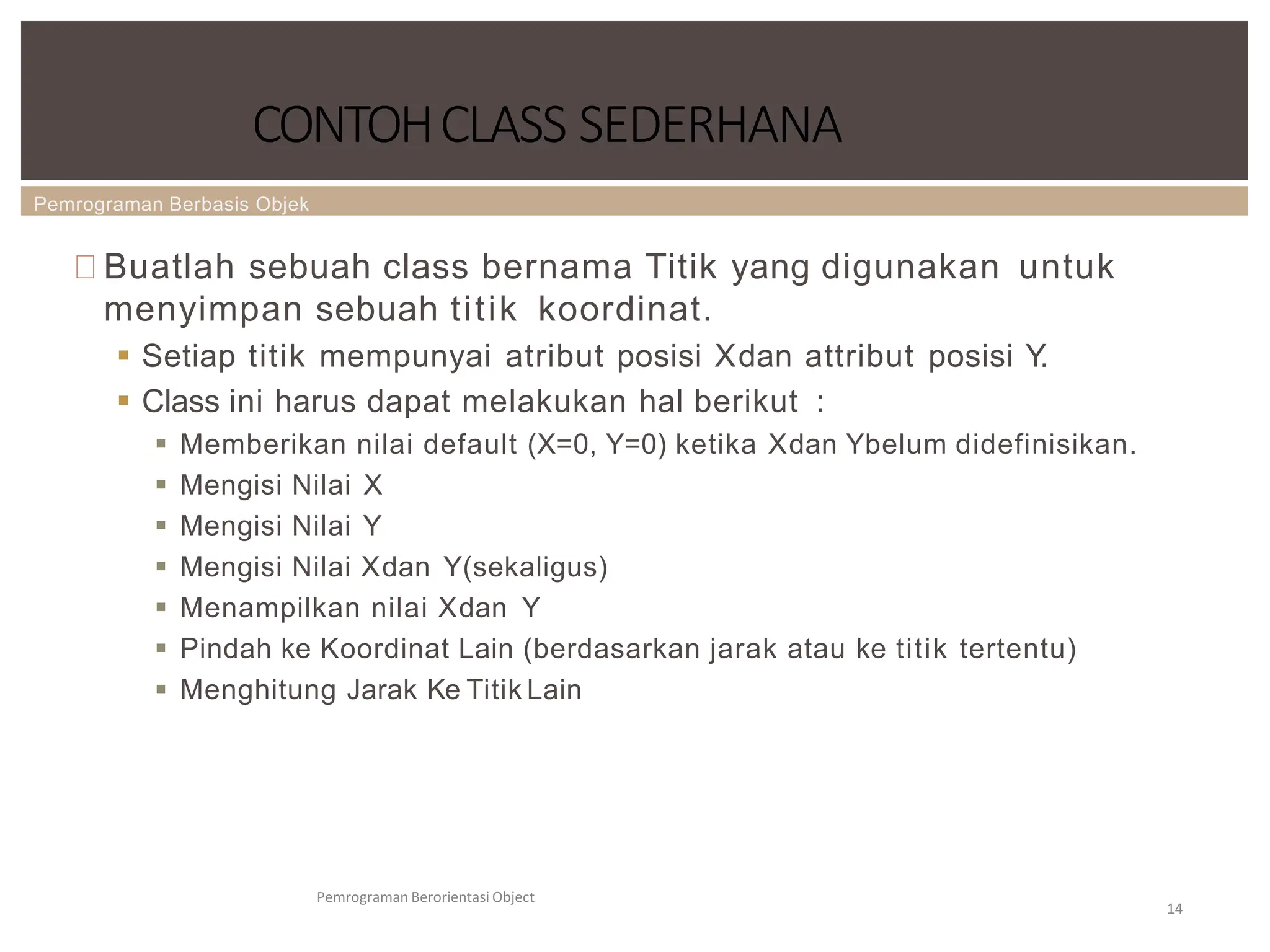 Object Oriented Programming New Ooppptx