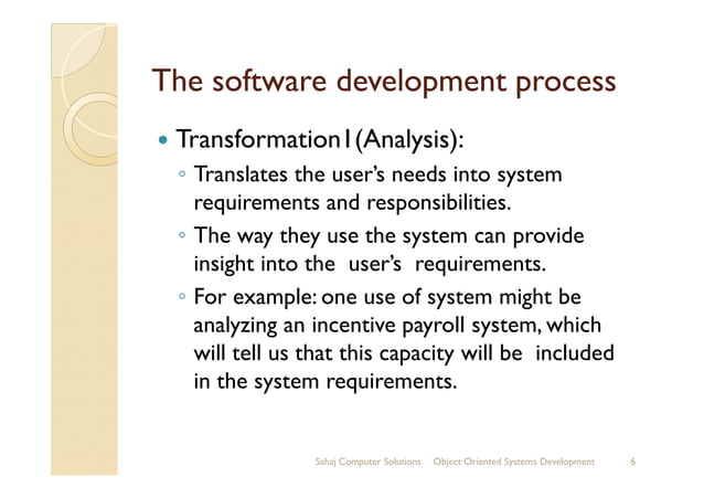 Object oriented-systems-development-life-cycle ppt | PDF | Operating ...
