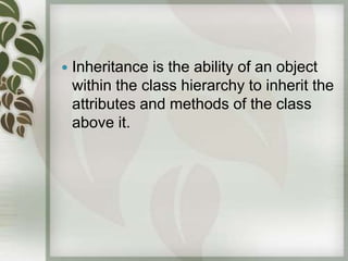 Object oriented database model | PPT