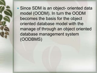 Object oriented database model | PPT