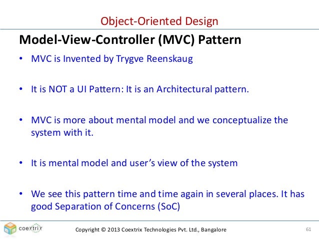 Object oriented design part-1