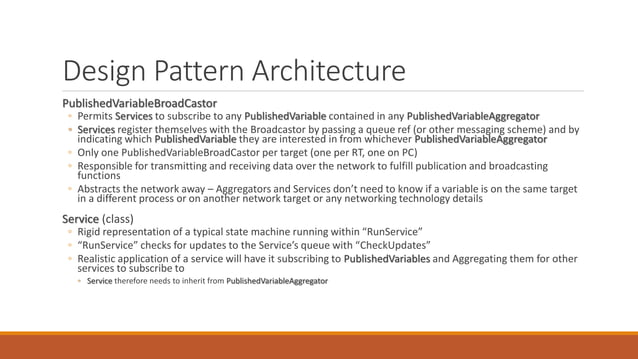 Object Oriented Design Patterns For Distributed Systems Ppt