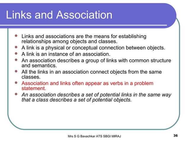 Object oriented modeling and design | PPT