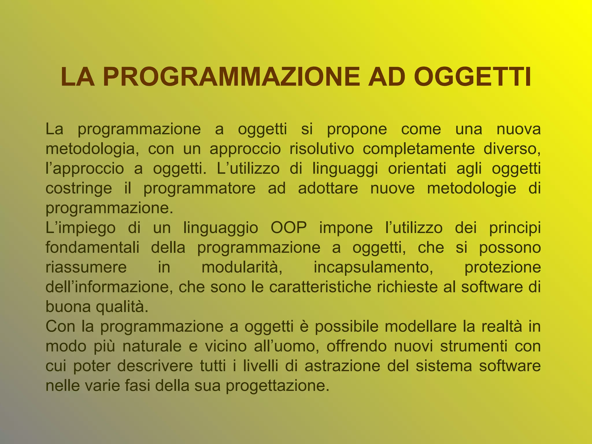 Object Oriented Programming Ppt 7343