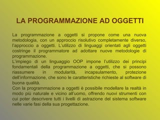 Object oriented programming | PPT
