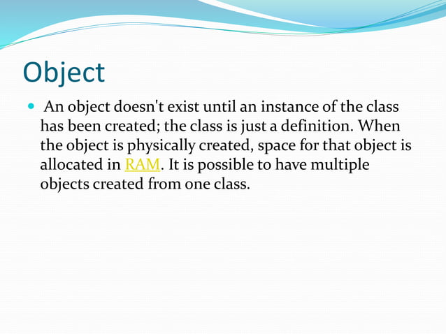 Object oriented programming | PPTX | Programming Languages | Computing