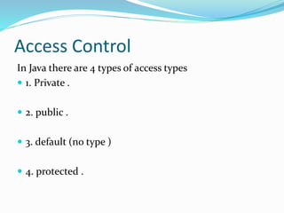 Object oriented programming | PPTX