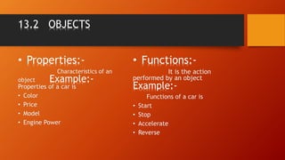 Object oriented programming | PPT