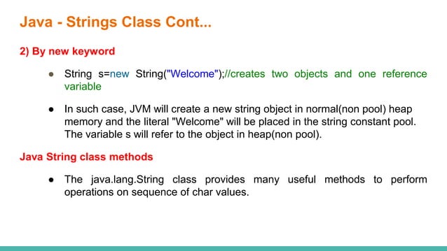 Object oriented programming in java | PPTX | Programming Languages ...