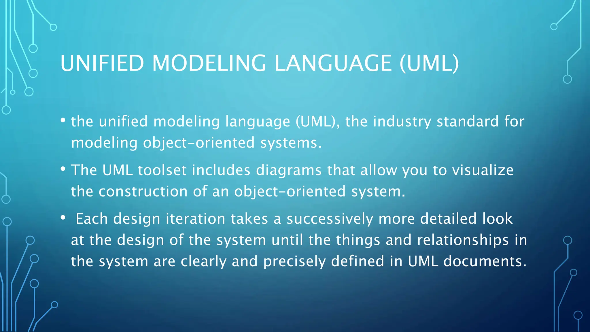 Object Oriented Systems Analysis And Design Using Uml Pptx