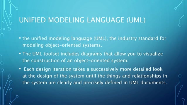 Object Oriented Systems Analysis And Design Using Uml Pptx