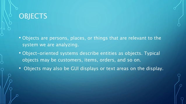 Object Oriented Systems Analysis And Design Using Uml Pptx