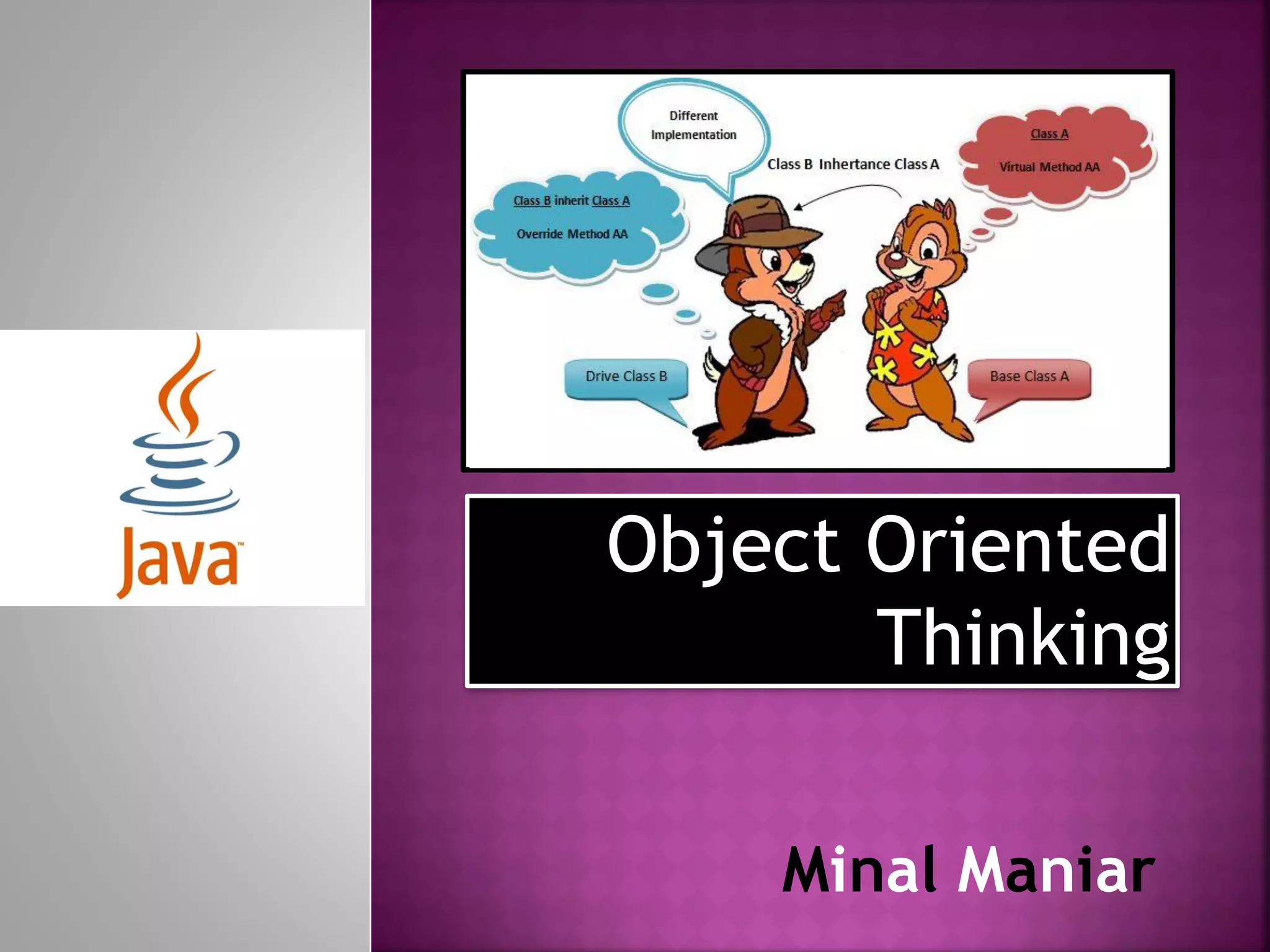 Object Oriented Thinking Pdf Programming Languages Computing