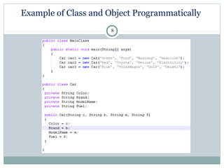 Object oriented vs. object based programming | PPT