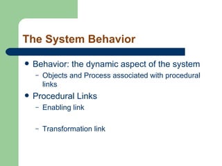 Object Process Methodology | PPT