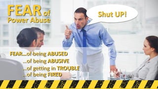 Object123 Simple tools to help stop power abuse in the workplace | PPT