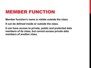 Object and class presentation | PPT